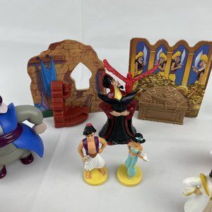Disney | Toys | Disney Aladdin Toy Figurines Vintage 6 Piece Lot ...